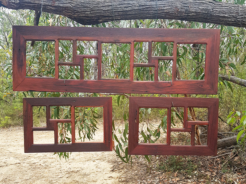 Eco Friendly Recycled Brown Gum Family Multi Photo Frame for 11 photos